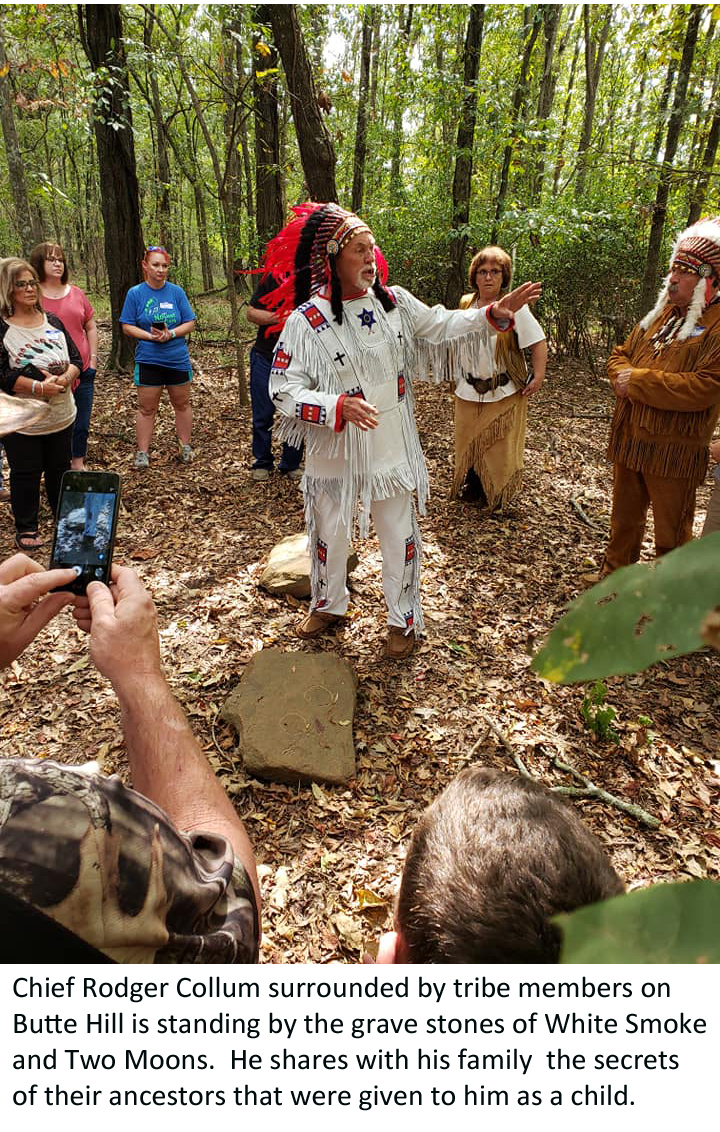 CHIEF WHITE SMOKE – 1st CHIEF OF BUTTE TRIBE OF BAYOU BOURBEAUX